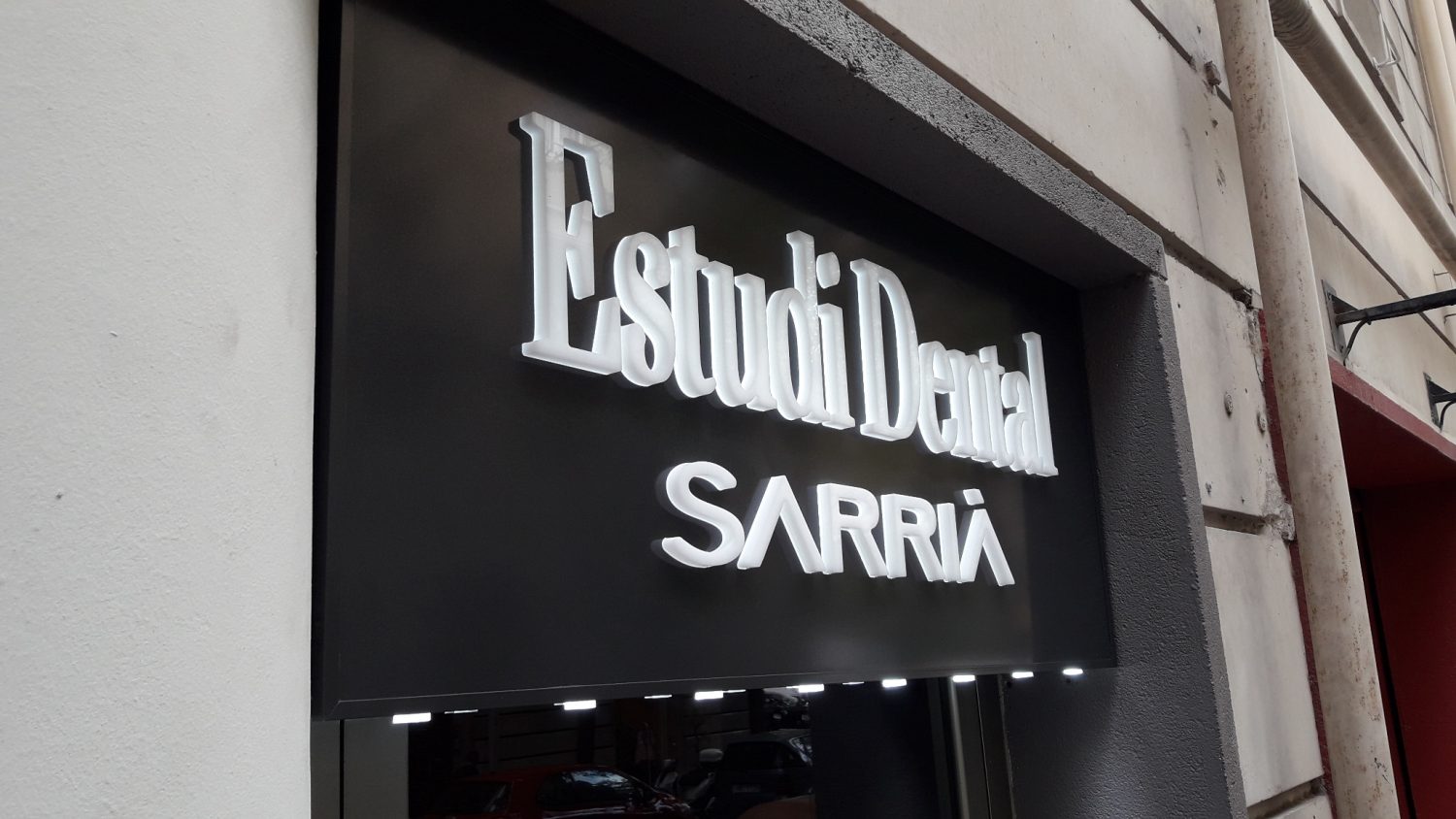 rótulo - letras de metacrilato